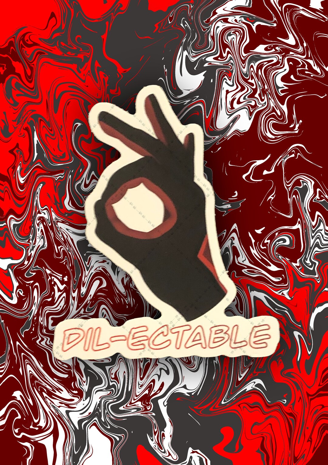 Sticker dilectable Funny Meme Genshin Impact Decal for Phone, Laptop, Etc Personalize Your Items ...