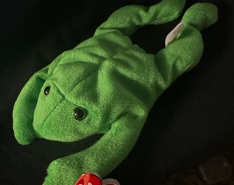 TY Beanie Baby LEGS the Frog 9 Inch - Etsy