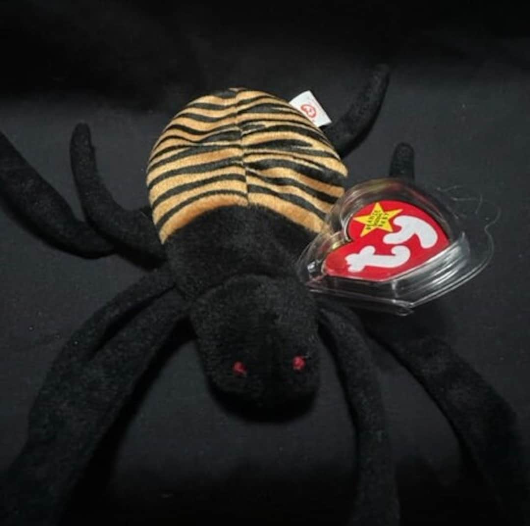 Spinner the Spider Beanie Baby - Etsy