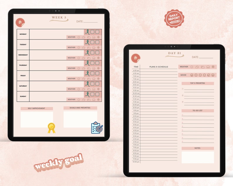 Goodnotes Planner/undated Digital Planner/printiable Planner/ipad ...