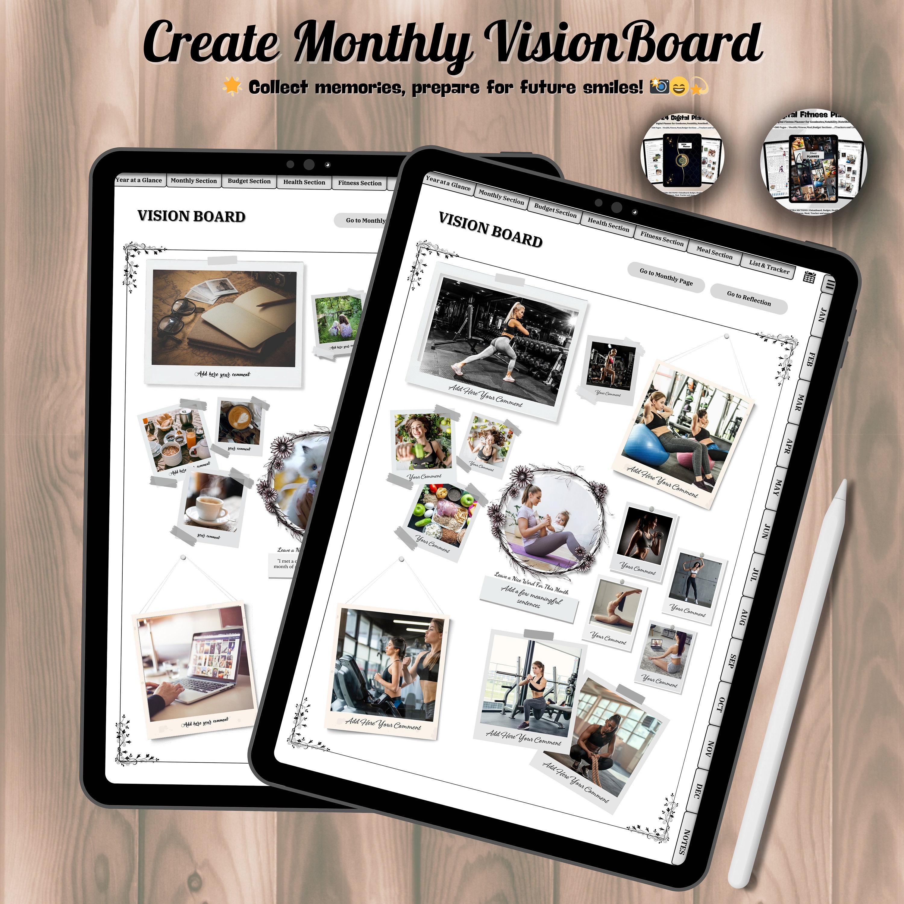 Whole Shop Bundle,2024 Digital Planner,undated Planner,digital Reading ...