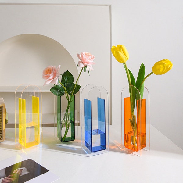 Acrylic Vase - Etsy