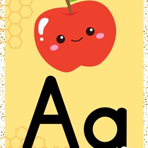 Alphabet Posters / Bee Classroom Decor - Etsy