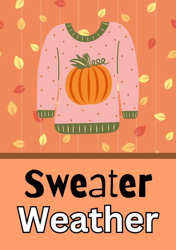 Fall Classroom Bulletin Board Posters / Autumn Décor Posters - Etsy