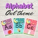 Alphabet Posters / Owl Classroom Decor - Etsy