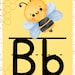 Alphabet Posters / Bee Classroom Decor - Etsy