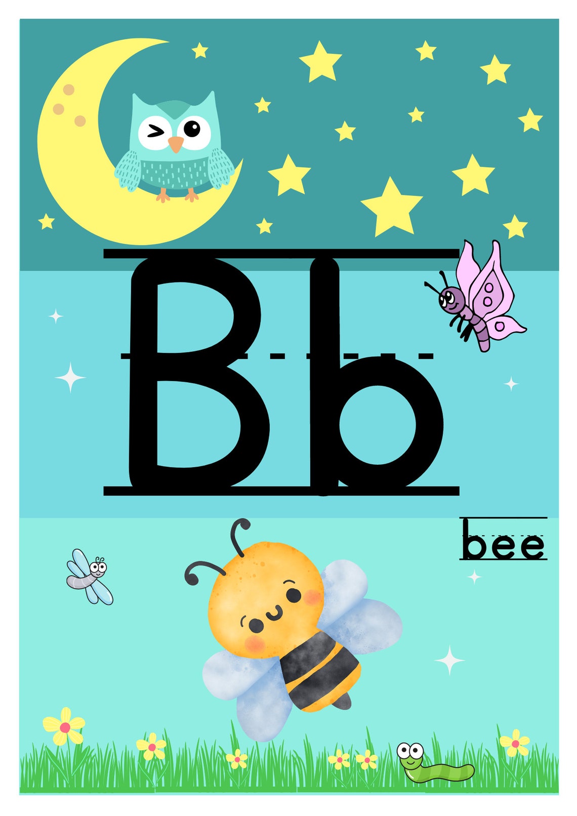 Alphabet Posters / Owl Classroom Decor - Etsy