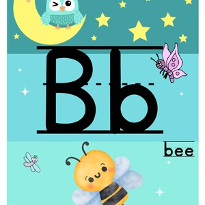 Alphabet Posters / Owl Classroom Decor - Etsy