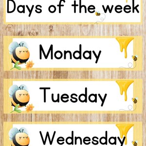 Bee Themed Classroom Decor - Printable Bundle - Etsy