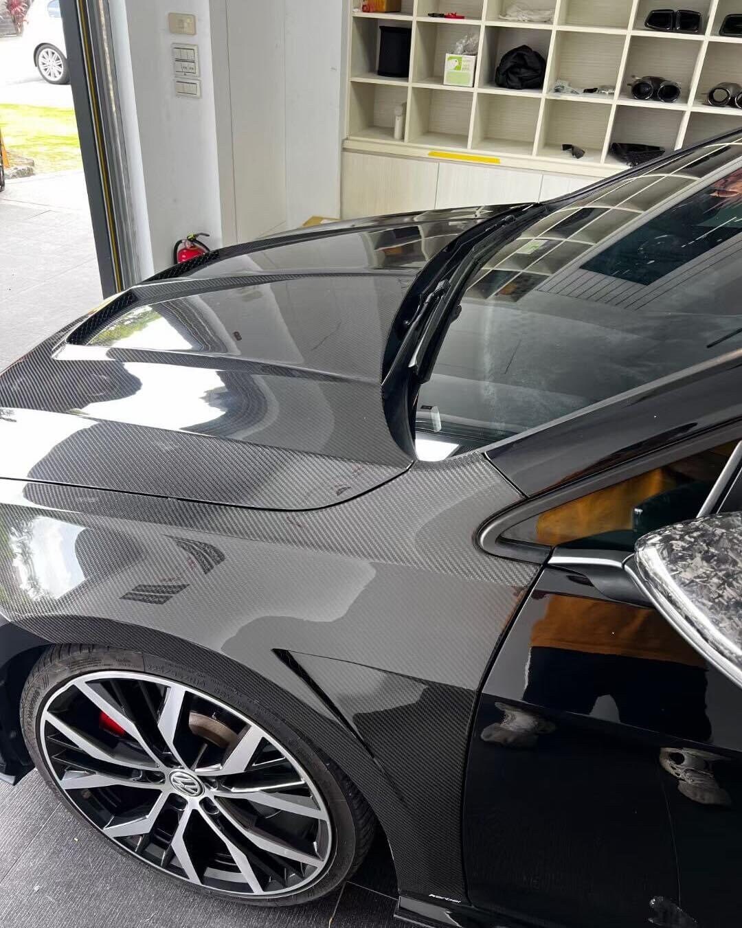 Volkswagen Golf GTI Golf R Karbel Design Dry Carbon Fiber Fenders MK7 ...