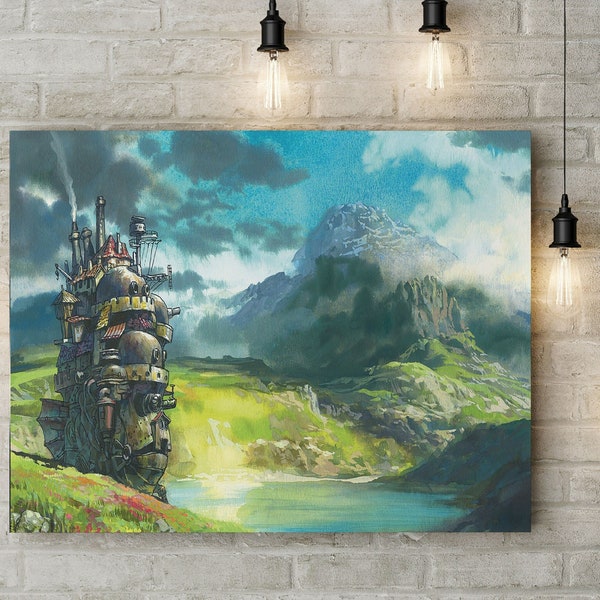 Howls Moving Castle Art Print - Etsy