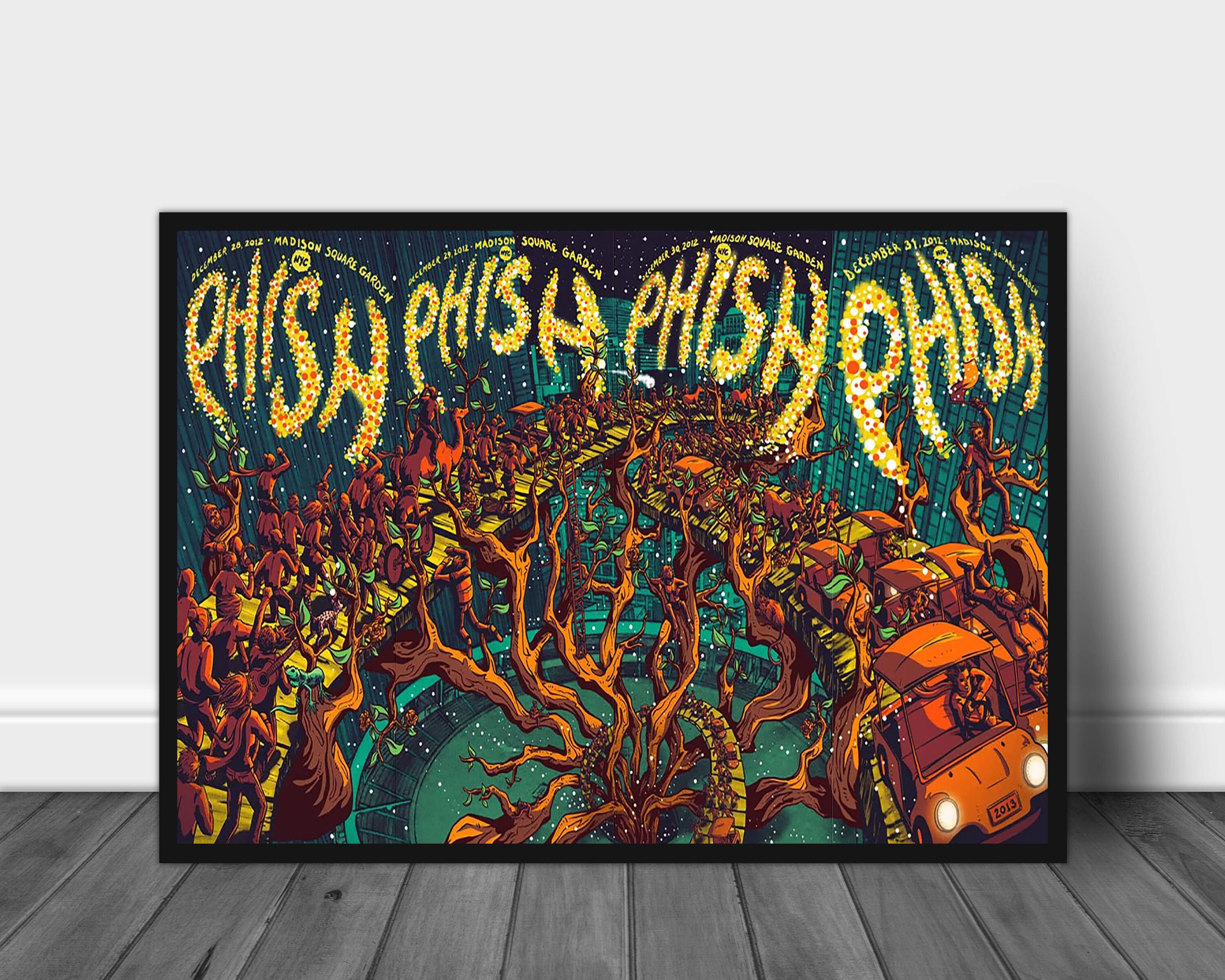 Phish Madison Square Garden Poster Summer Tour Phish - Etsy