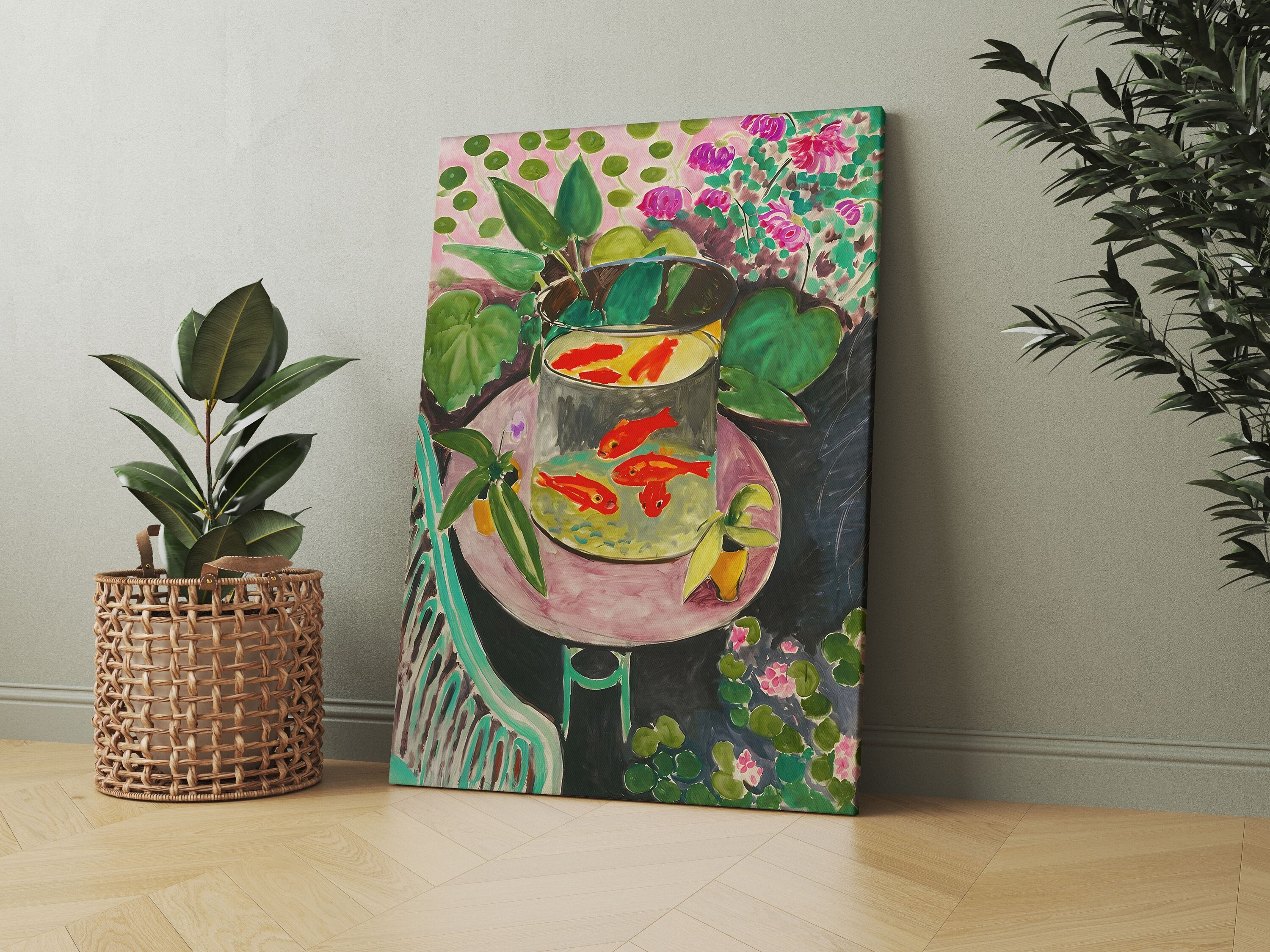 Matisse Wall Art Goldfish Wall Art Matisse Goldfish Colorful - Etsy