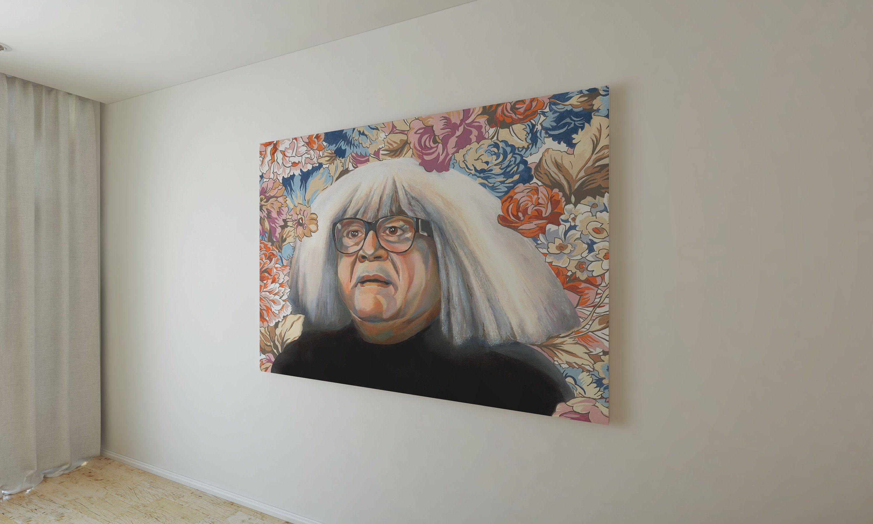 Frank Oil Painting Danny Devito Art Print It's Always Sunny in ...