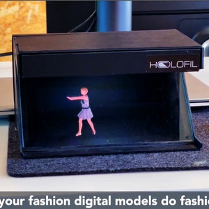 HOLOFIL Cardboard 3D Hologram Mobile Display: DIY Kit With Bluetooth ...