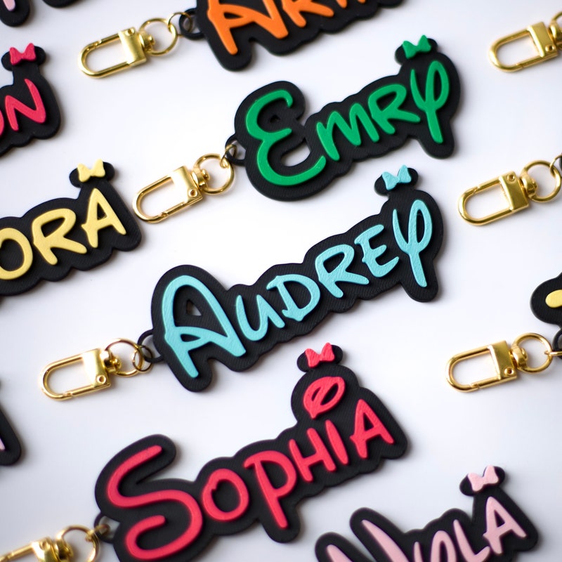 Disney keychain - Etsy