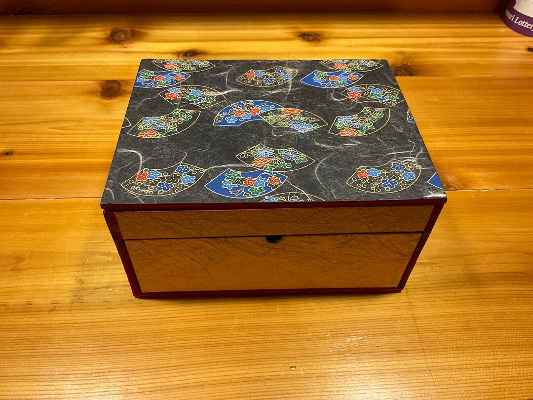 The Wave,solid Wood Custom Cigar ,storage,keepsake,asian Themed Box - Etsy