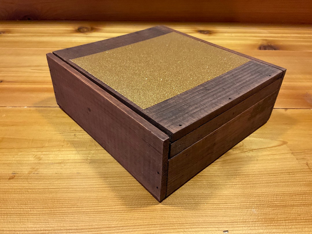 Solid Wood Cigar Keepsake Storage Memory Stash Box With Pocket Knife - Etsy