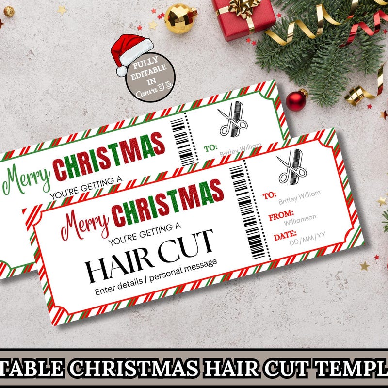 Voucher for Barbers - Etsy