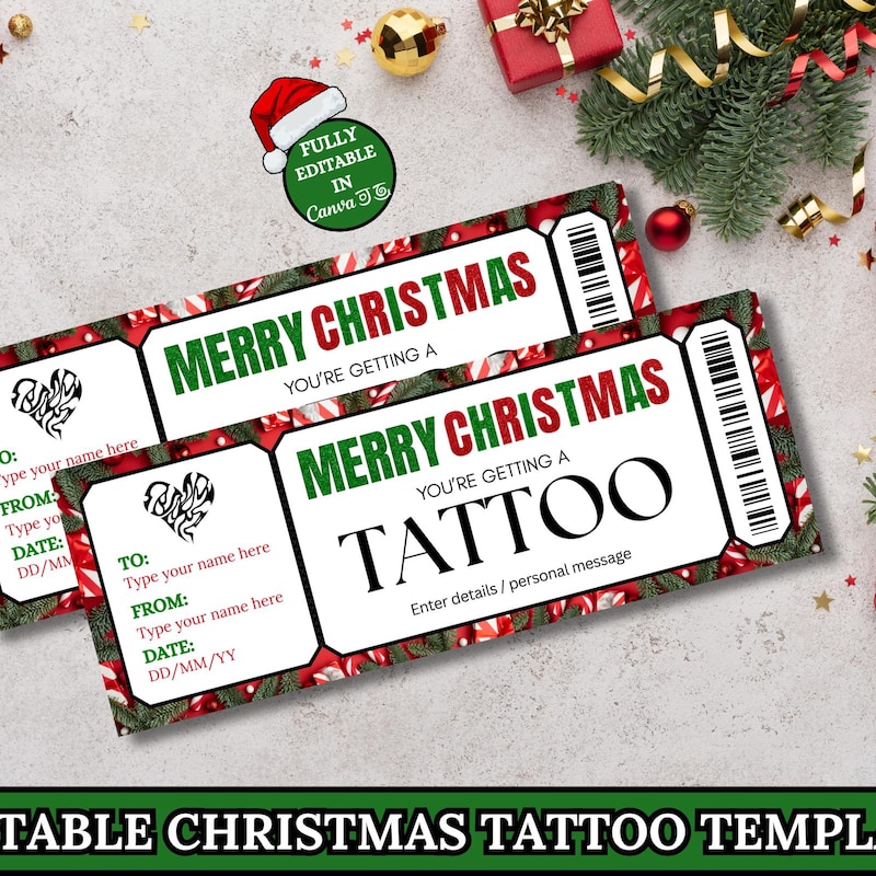 Couples Christmas Coupon - Etsy