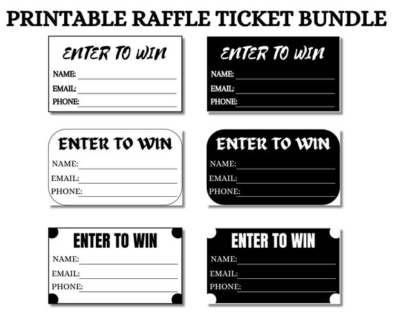 Raffle Ticket Requirements