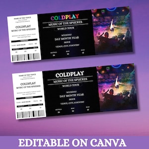 Coldplay - Etsy