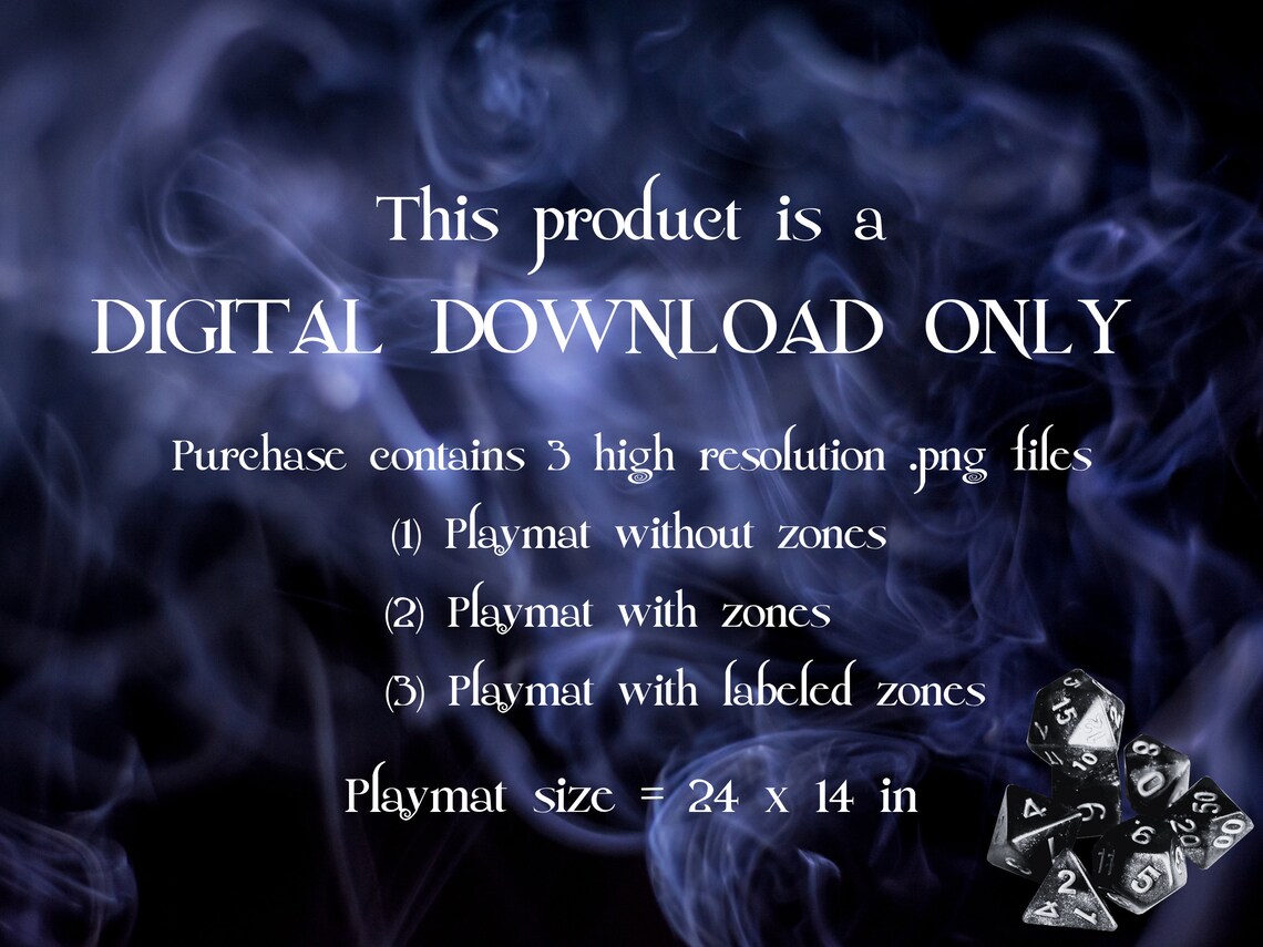 Digital Alpha Clash TCG Playmat Design Ruined City with and Without ...