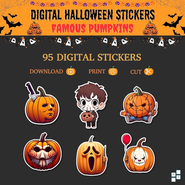 Halloween Stickers - Etsy