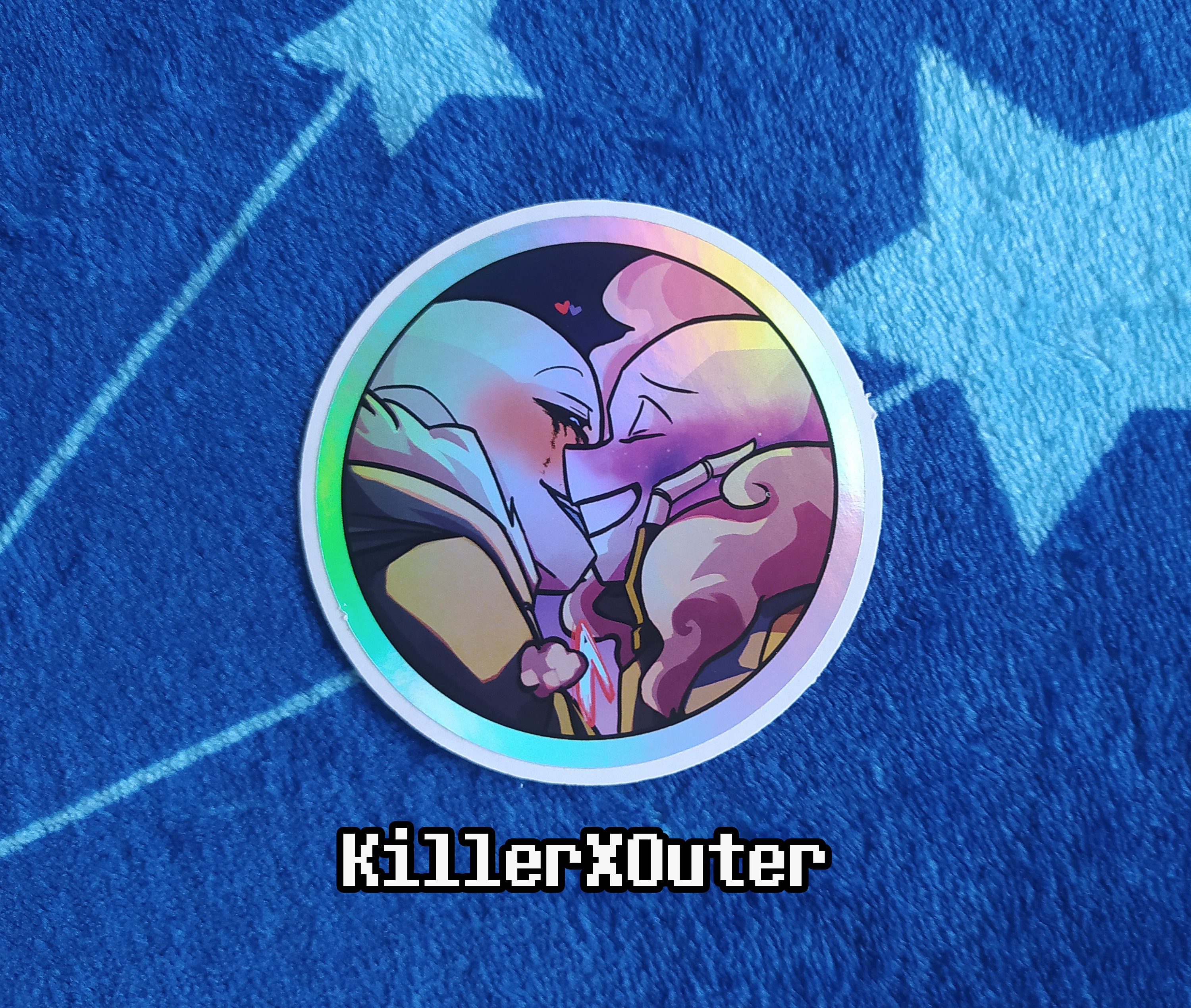 Undertale Multiverse AU Holographic Ship Stickers Die Cut - Etsy