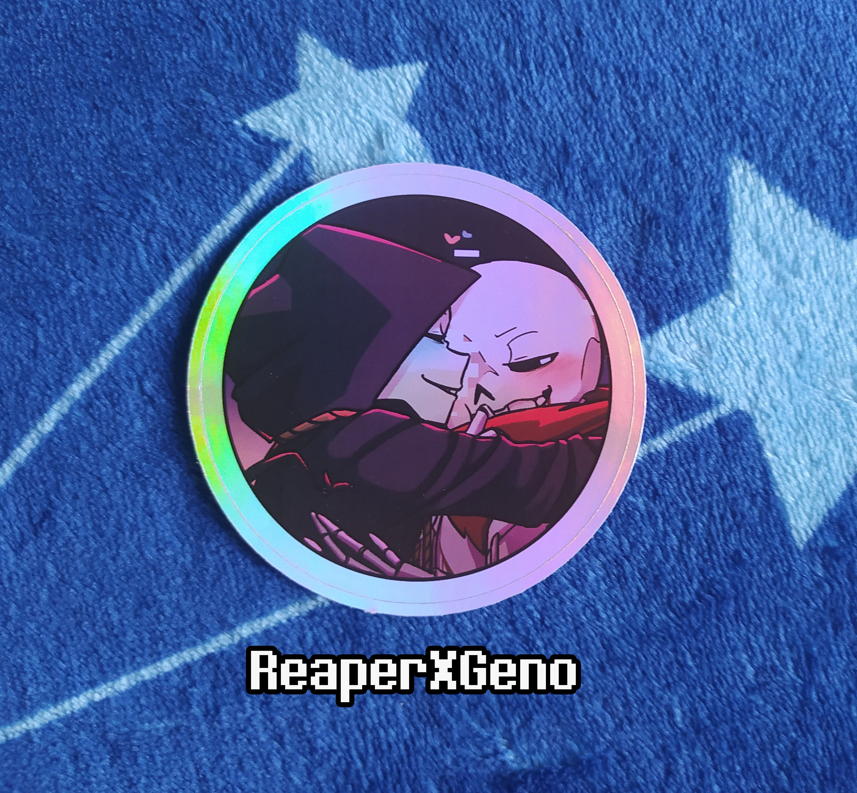 Undertale Multiverse AU Holographic Ship Stickers Die Cut - Etsy