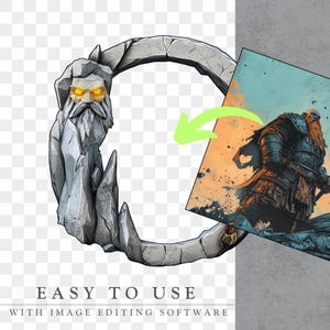 Dnd Dwarf Race Token Border for Dungeons and Dragons Tabletop RPG ...