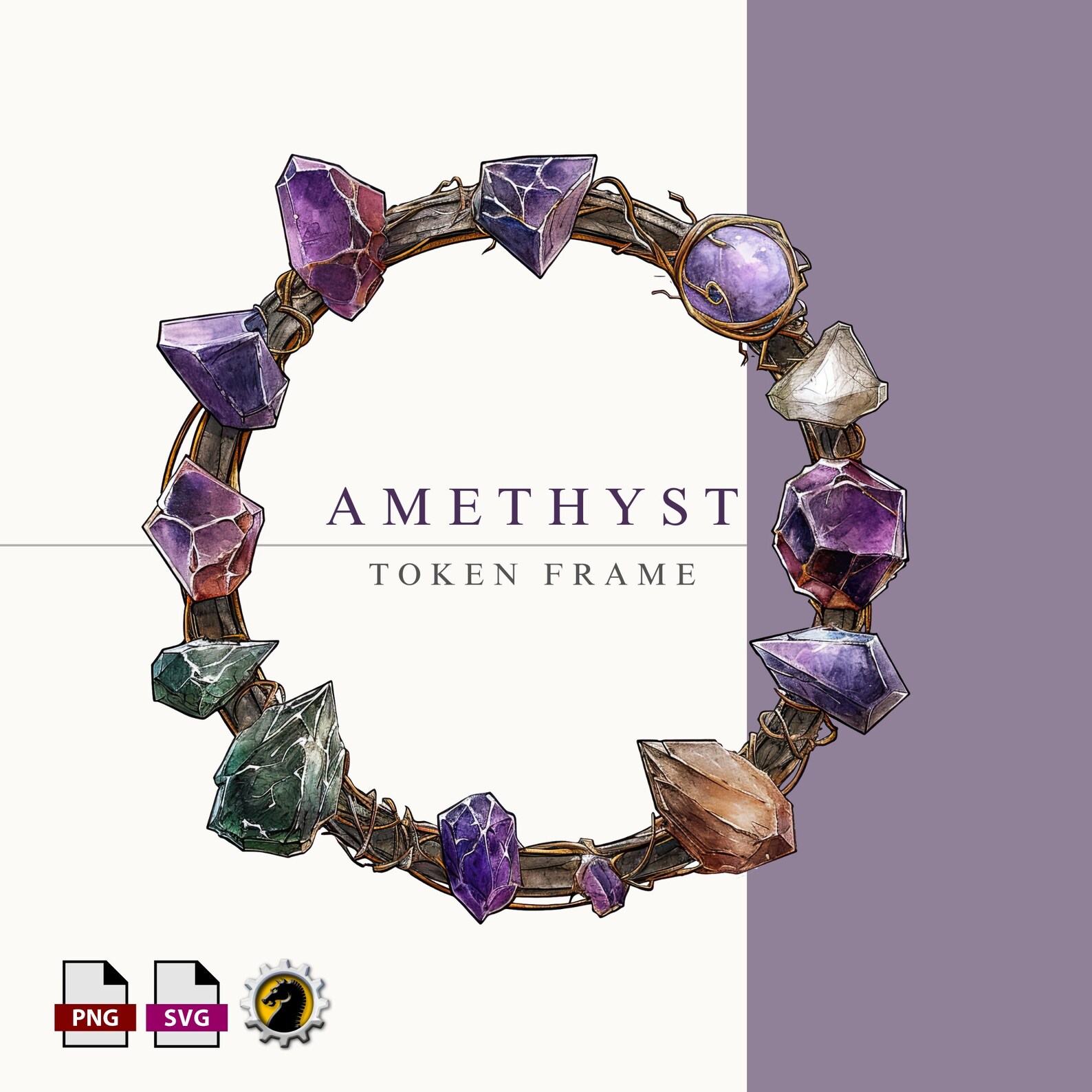 D&D Token Border for Dungeons and Dragons Tabletop RPG Roll20 VTT ...