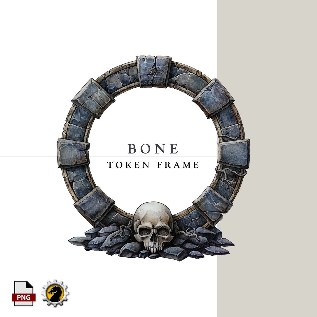 D&D Token Border for Dungeons and Dragons Tabletop RPG Roll20 VTT ...