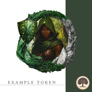 D&D Ranger Token Border for Dungeons and Dragons Tabletop RPG Roll20 ...