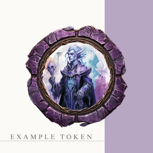 D&D Token Border for Dungeons and Dragons Tabletop RPG Roll20 VTT ...