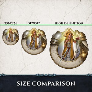 Monk Token Border Serenity Peaceful Frame for D&D Character Portraits ...