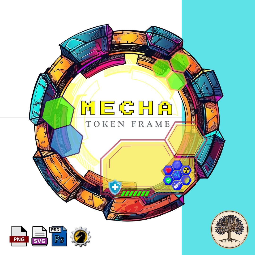 D&D Token Border for Dungeons and Dragons Tabletop RPG Roll20 VTT ...