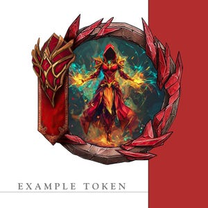 Dnd Mage Class Token Border for Dungeons and Dragons Tabletop RPG ...