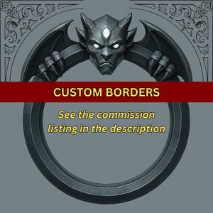 D&D Warlock Class Token Border for Dungeons and Dragons Tabletop RPG Roll20 VTT Foundry Dnd ...