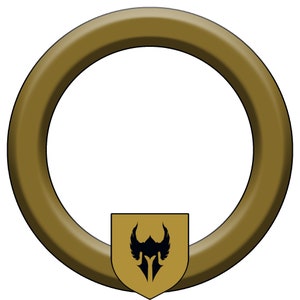 Dnd Class Colored Frames With Shield Icon Solid Colors Borders for ...