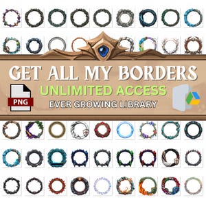 D&D Paladin Token Border for Dungeons and Dragons Tabletop RPG Roll20 ...