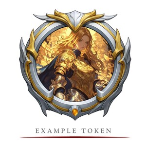 D&D Paladin Token Border for Dungeons and Dragons Tabletop RPG Roll20 ...