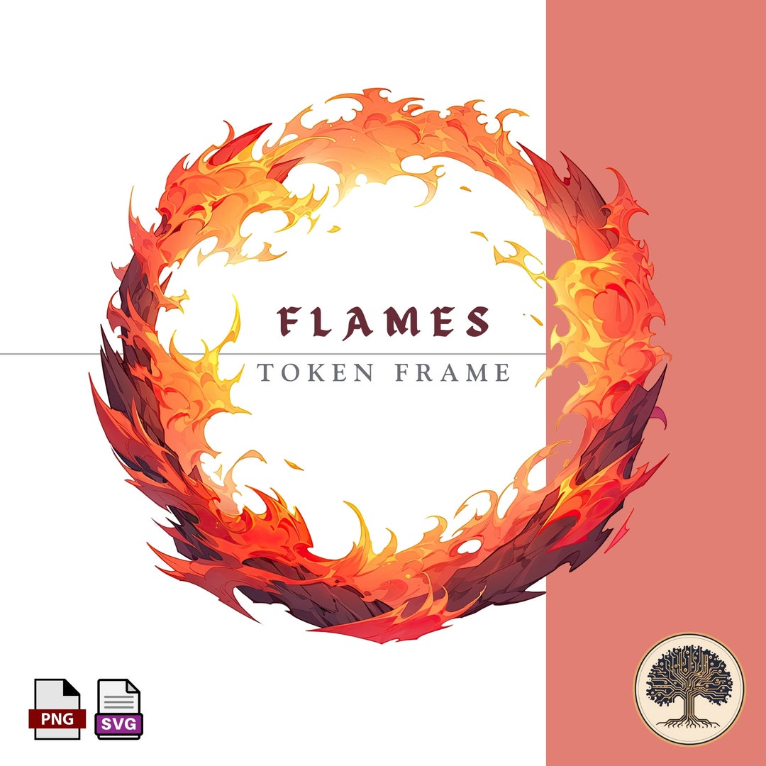 D&D Token Border for Dungeons and Dragons Tabletop RPG Roll20 VTT ...