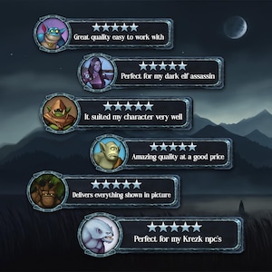 Fey Token Border – Fantasy RPG Frame for Character Portraits ...