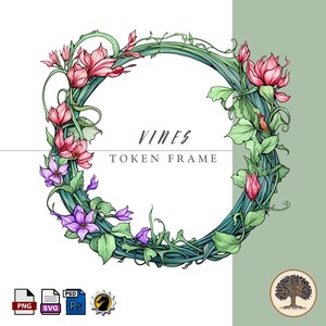 D&D Token Border for Dungeons and Dragons Tabletop RPG Roll20 VTT ...