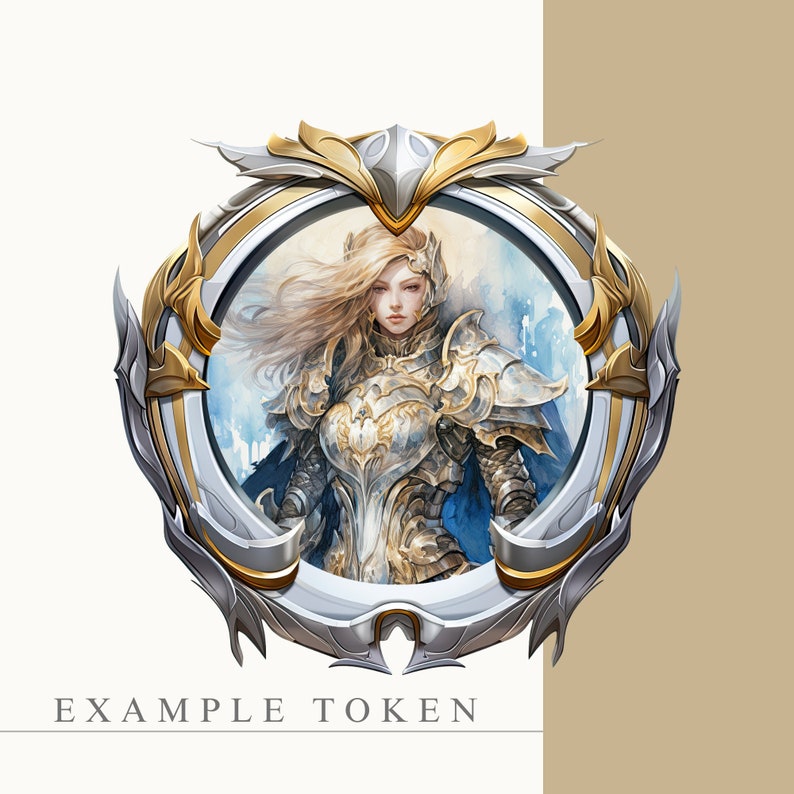 D&D Border Bundle 15 Token Borders for Tabletop Dungeons and Dragons ...