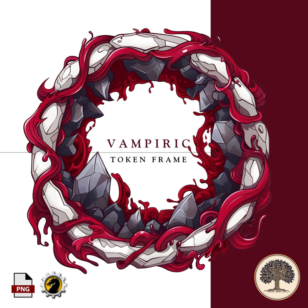 D&D Token Border for Dungeons and Dragons Tabletop RPG Roll20 VTT ...