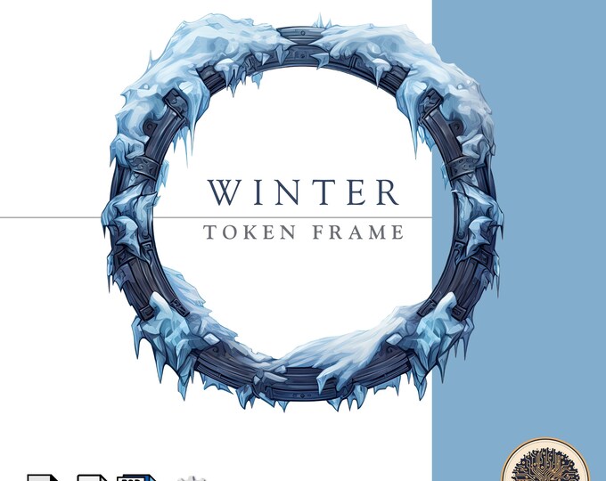 D&D Paladin Token Border for Dungeons and Dragons Tabletop RPG Roll20 ...