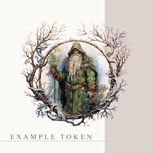 D&D Nature Border Bundle 10 Token Frames for Tabletop Dungeons and ...