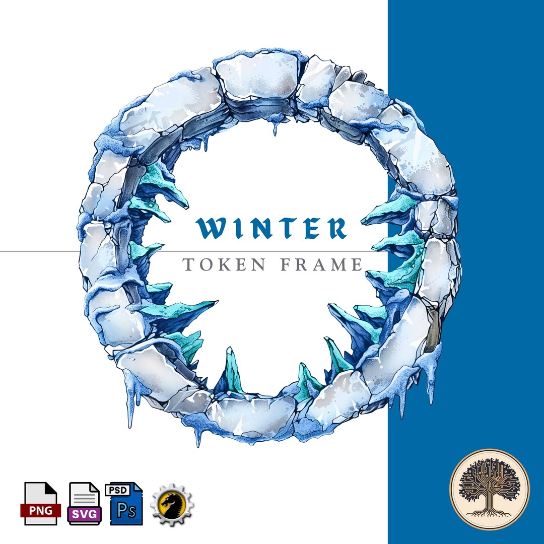 D&D Token Border for Dungeons and Dragons Tabletop RPG Roll20 VTT ...